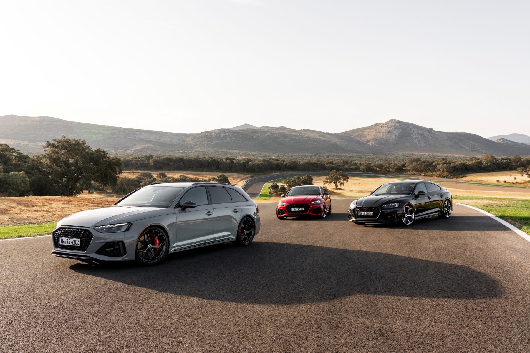 Audi Sport RS 4 Avant and Audi RS 5 Sportback Competition Plus models ...